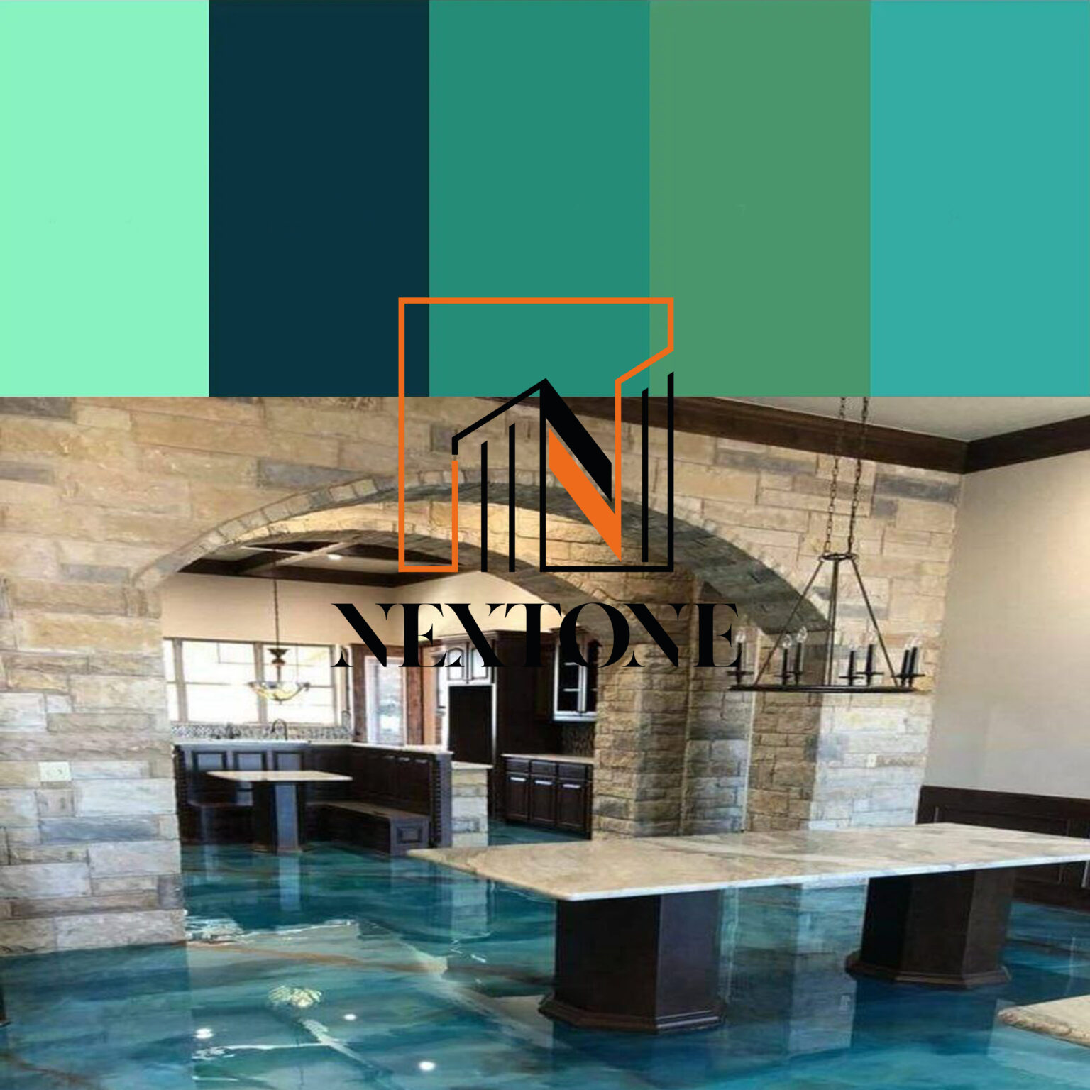 The Top 5 Metallic Epoxy Color Combinations You Need to Try! - Nextone ...